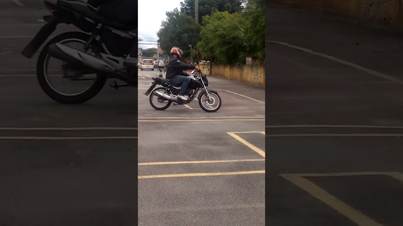 Cnh A, pista de moto, aula prática! - YouTube