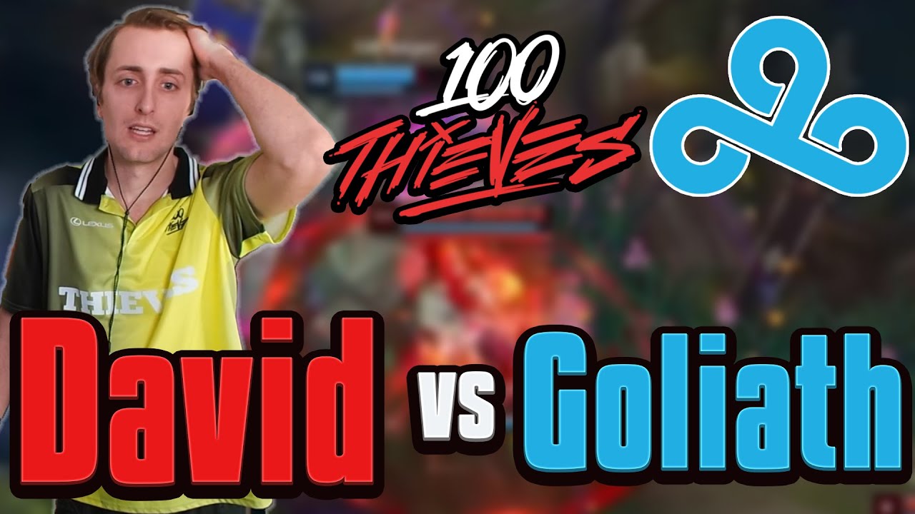 Undefeated 100T takes on the LCS Superteam | 100T vs C9 | 100T Fan ...