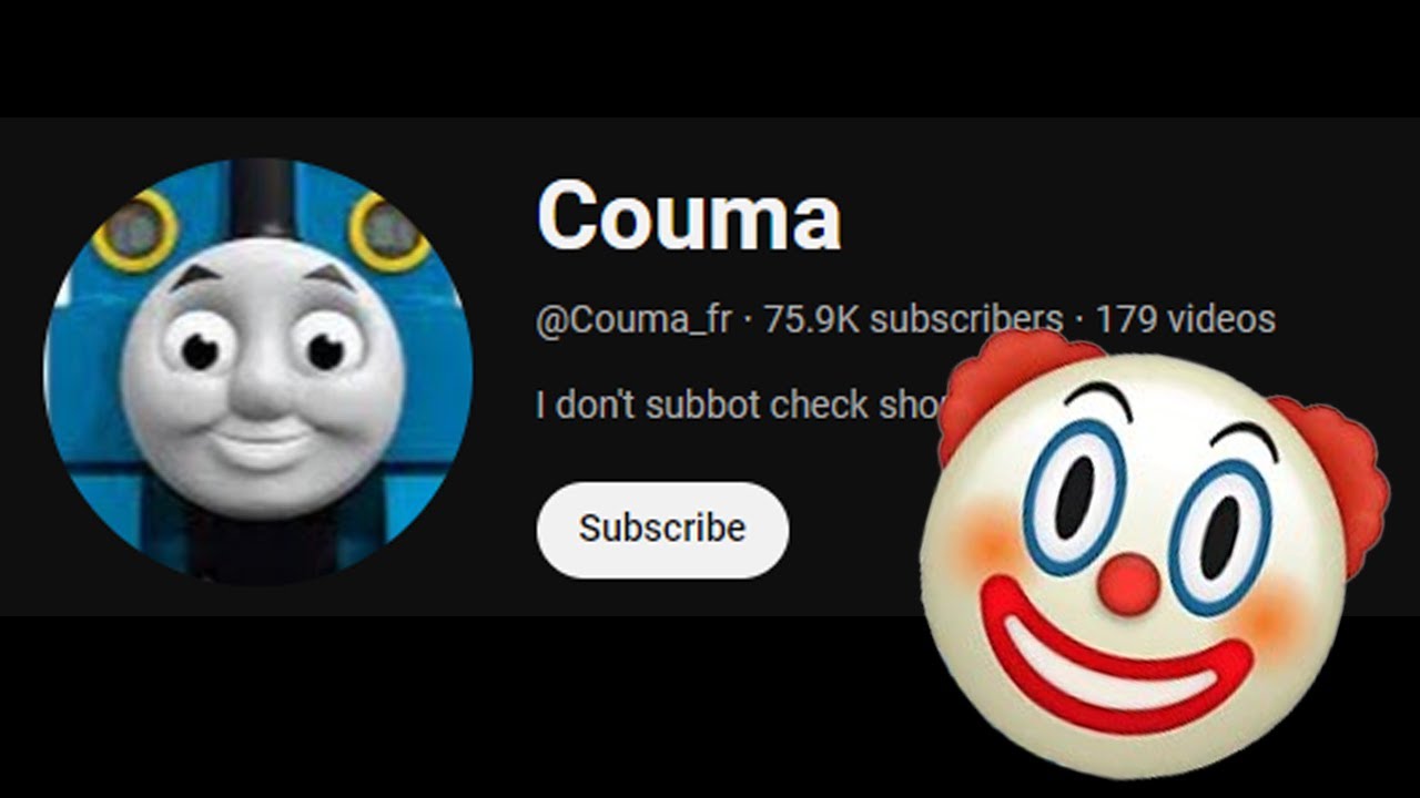 Walking Couma @Couma_fr🤡🤡 - YouTube
