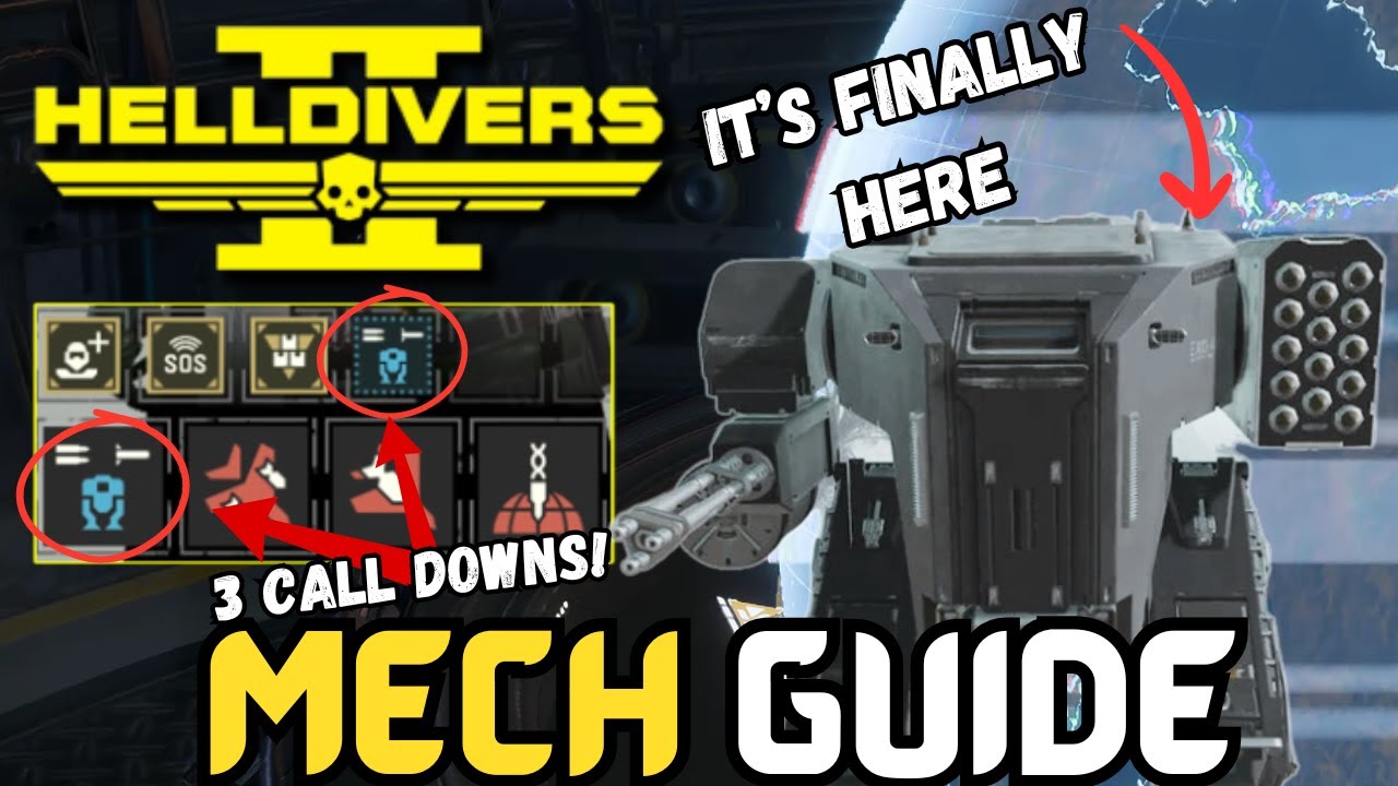 COMPLETE guide for the New Patriot Mech Suit Stratagem in Helldivers 2 ...