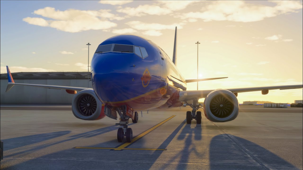 Microsoft Flight Simulator 2024 4K INSANE Graphics - 737 MAX 8 Walk ...