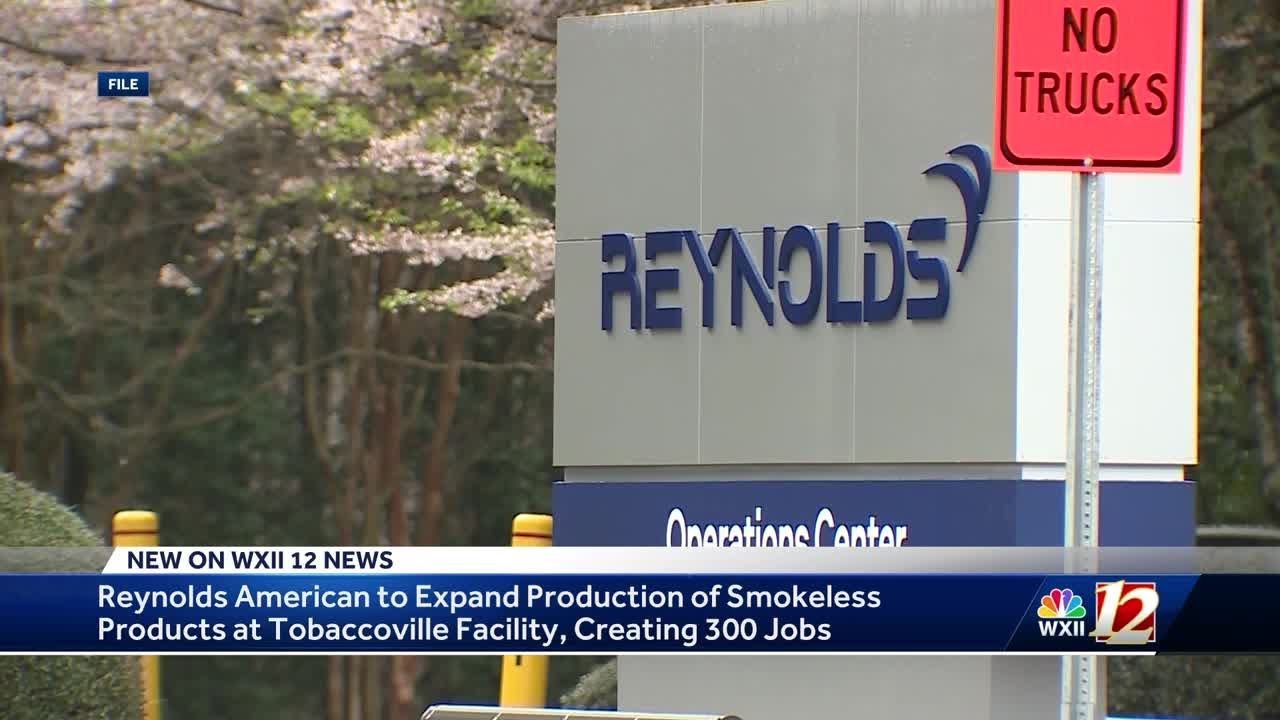 Reynolds American adding hundreds of new jobs - YouTube