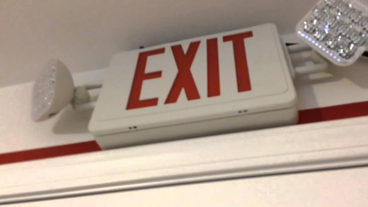 Exit Sign Updates: BROKEN?! - YouTube