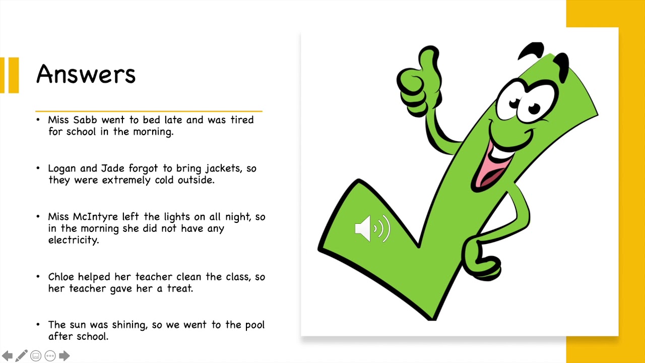 1st Grade ELA - Cause and Effect - YouTube