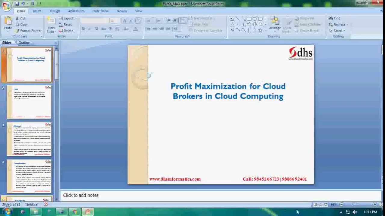 IEEE-2019: Profit Maximization for Cloud Brokers in Cloud Computing - YouTube