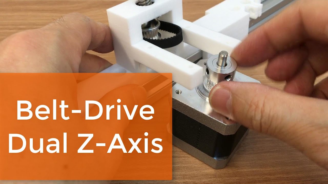 Ultimaker Style 3D Printer Build Tutorial 06 - Dual Z Axis Bracket ...