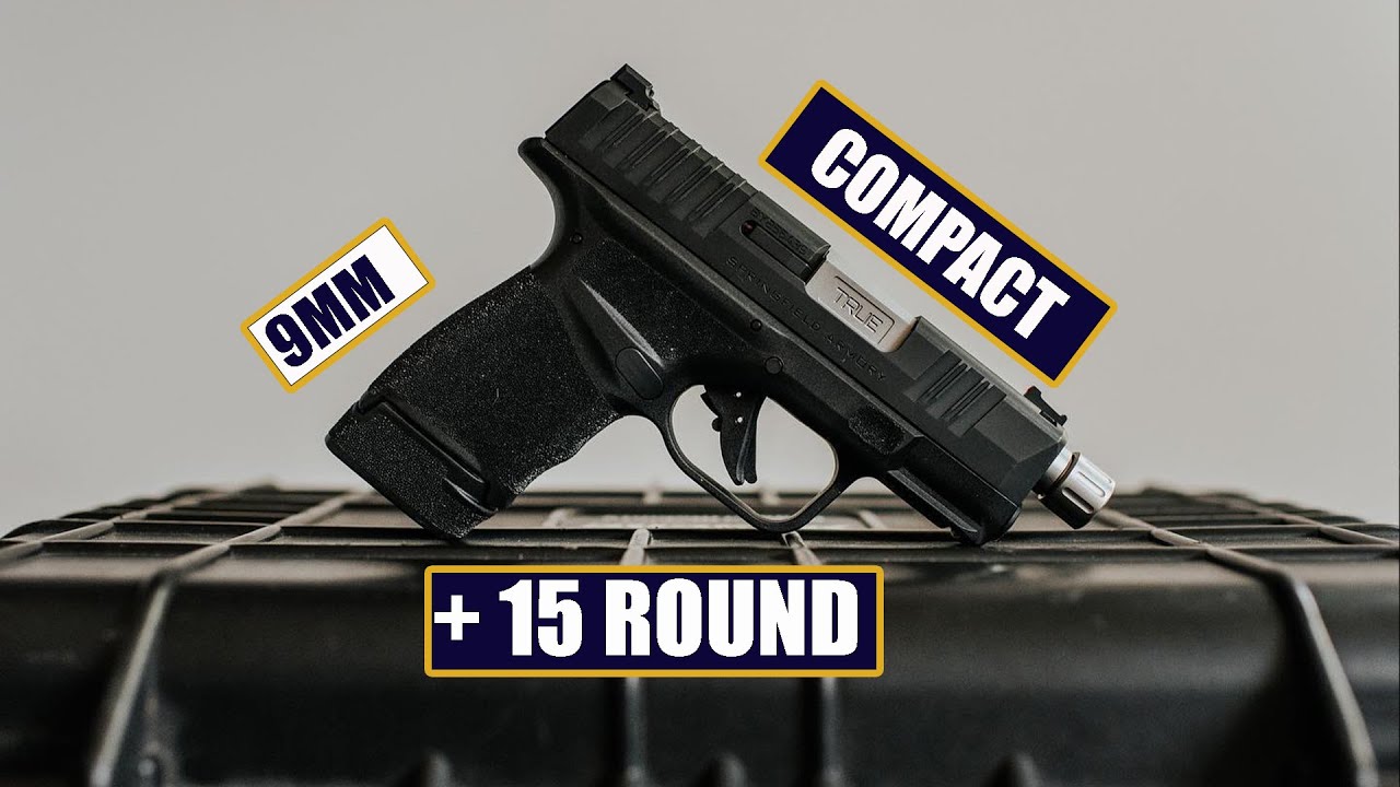 TOP 5 BEST COMPACT HIGHT CAPACITY 9MM PISTOLS FOR CCW - YouTube