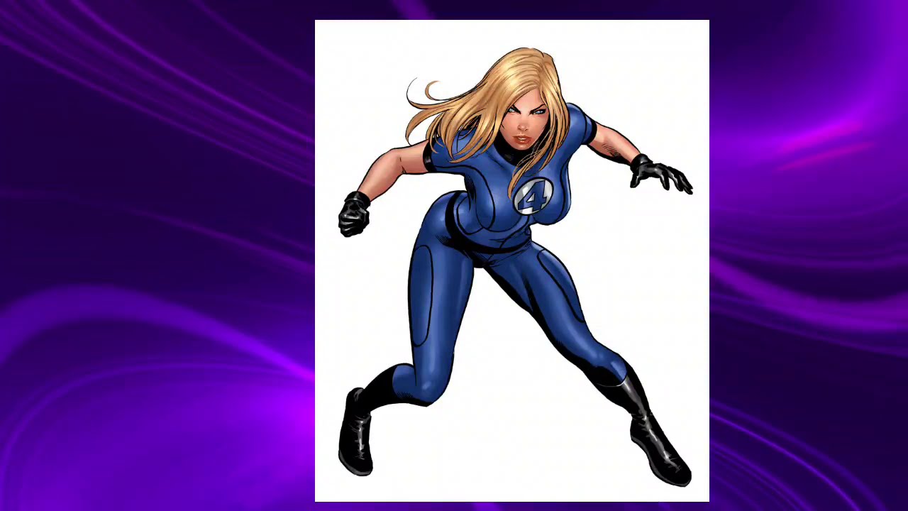 "Drawing Invisible Woman!" - YouTube