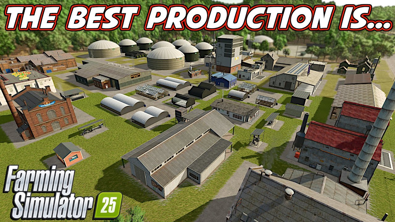 The MOST Profitable Production In Farming Simulator 25 - YouTube