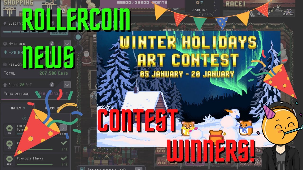 ROLLERCOIN NEWS - ¡CONTEST WINNERS! + DOGE + ¡ANUNCIADAS OFERTAS NUEVAS ...