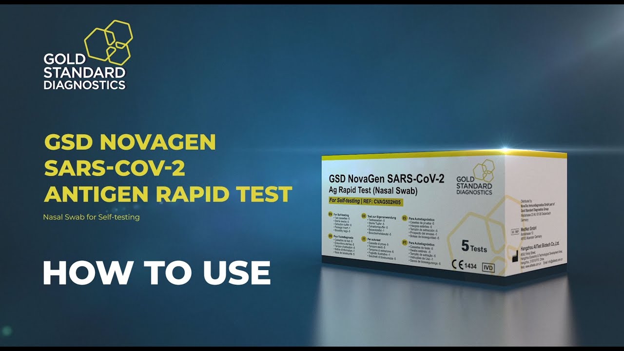 GSD NovaGen SARS-CoV-2 Antigen Rapid Self-Test (Nasal Swab) – How to ...