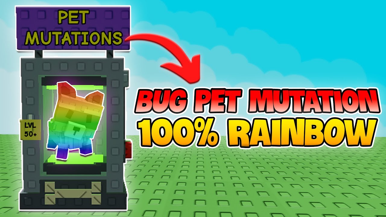 CÁCH BUG PET MUTATION RAINBOW Grow A Garden | Xuyen Roblox - YouTube