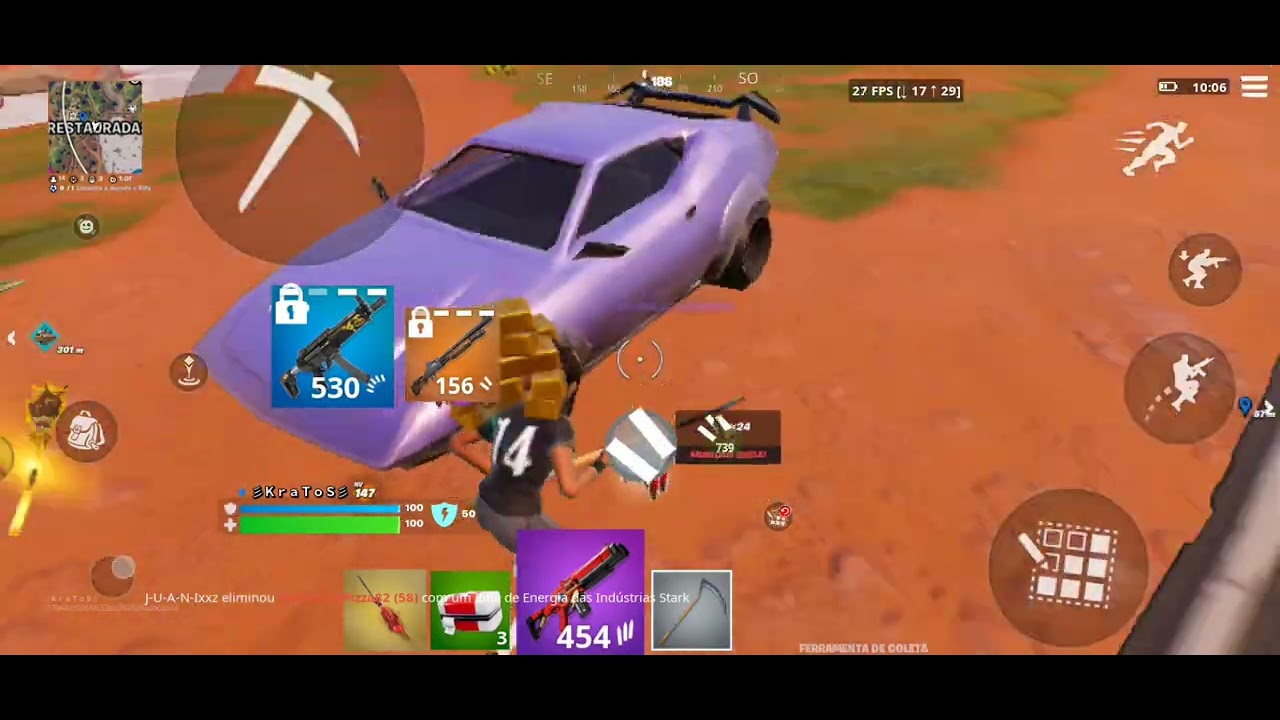 Fortnite mobile gameplay a15 5g - Fortnite - YouTube