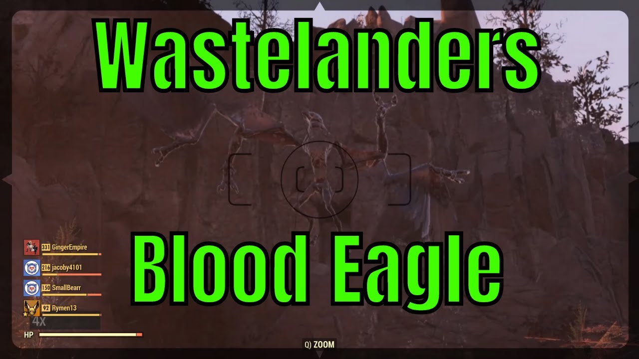 Fallout 76 Wastelanders Blood Eagle New Boss?! - YouTube