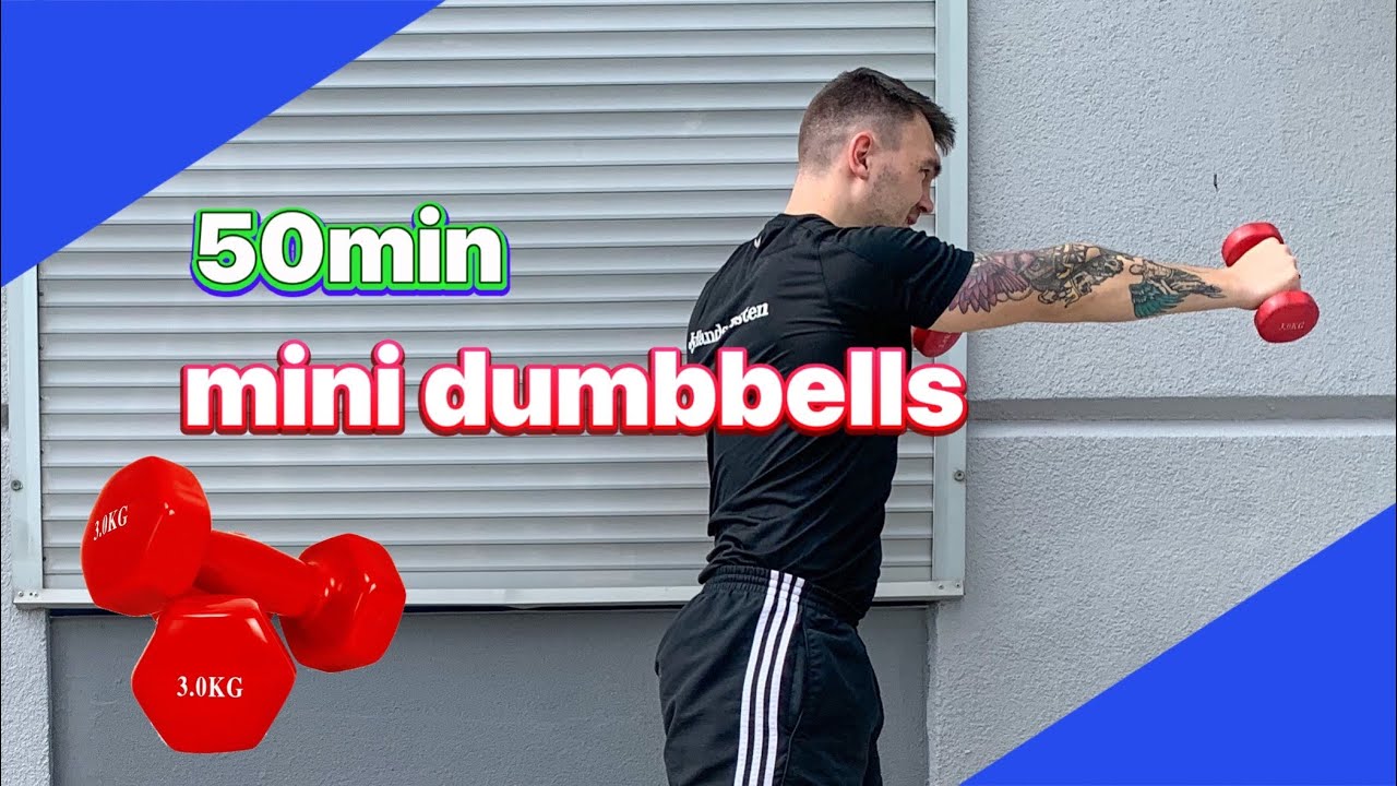 50 Minute Full Body Dumbbell Strength Workout - YouTube