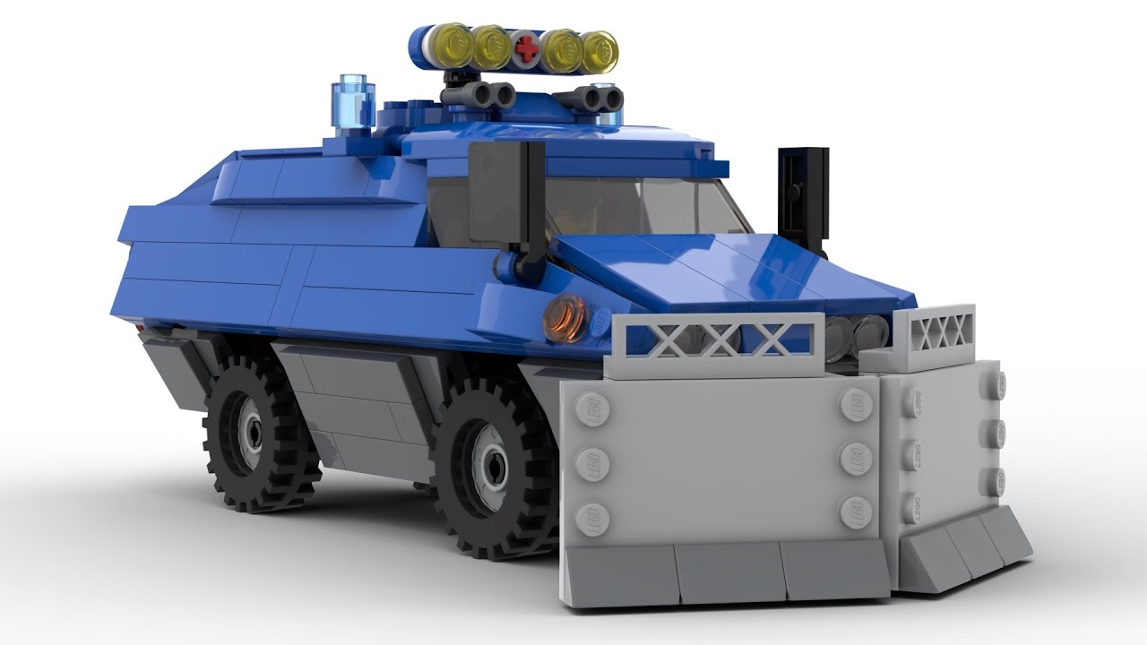 LEGO - German Police SWAT Vehicle - Speedbuild - YouTube