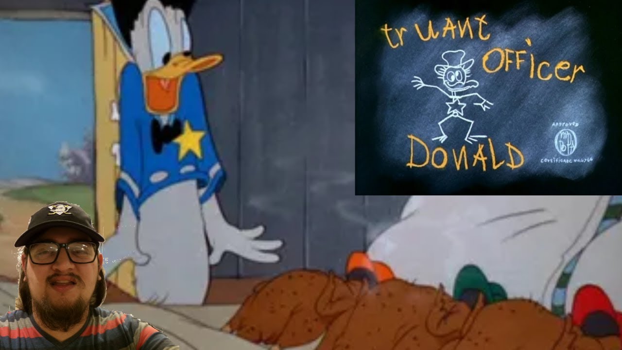 Donald Duck - Truant Officer Donald (1941) - First Time Watching - YouTube