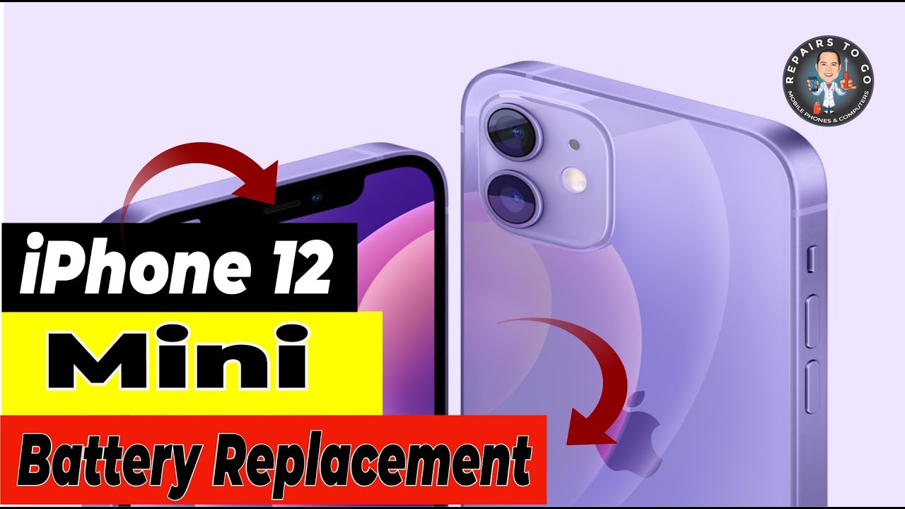 How to Replace iPhone 12 Mini Battery - YouTube