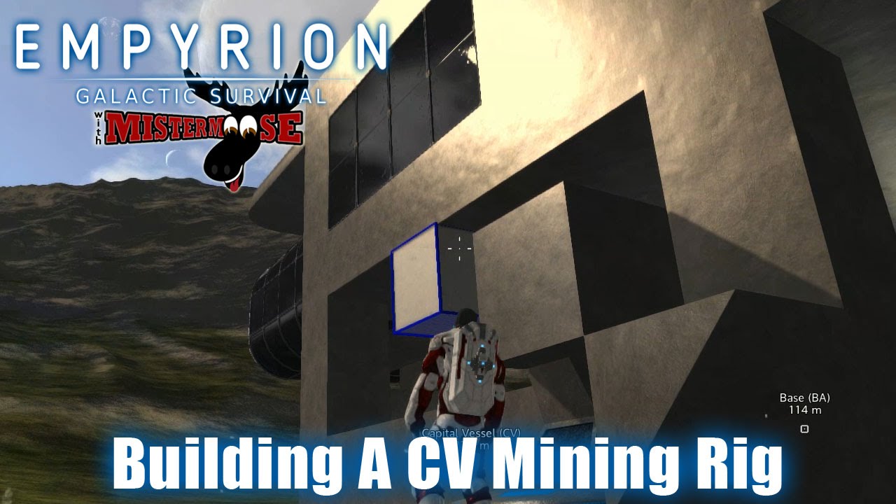Empyrion - Galactic Survival - Challenge: Build A Mining CV - YouTube