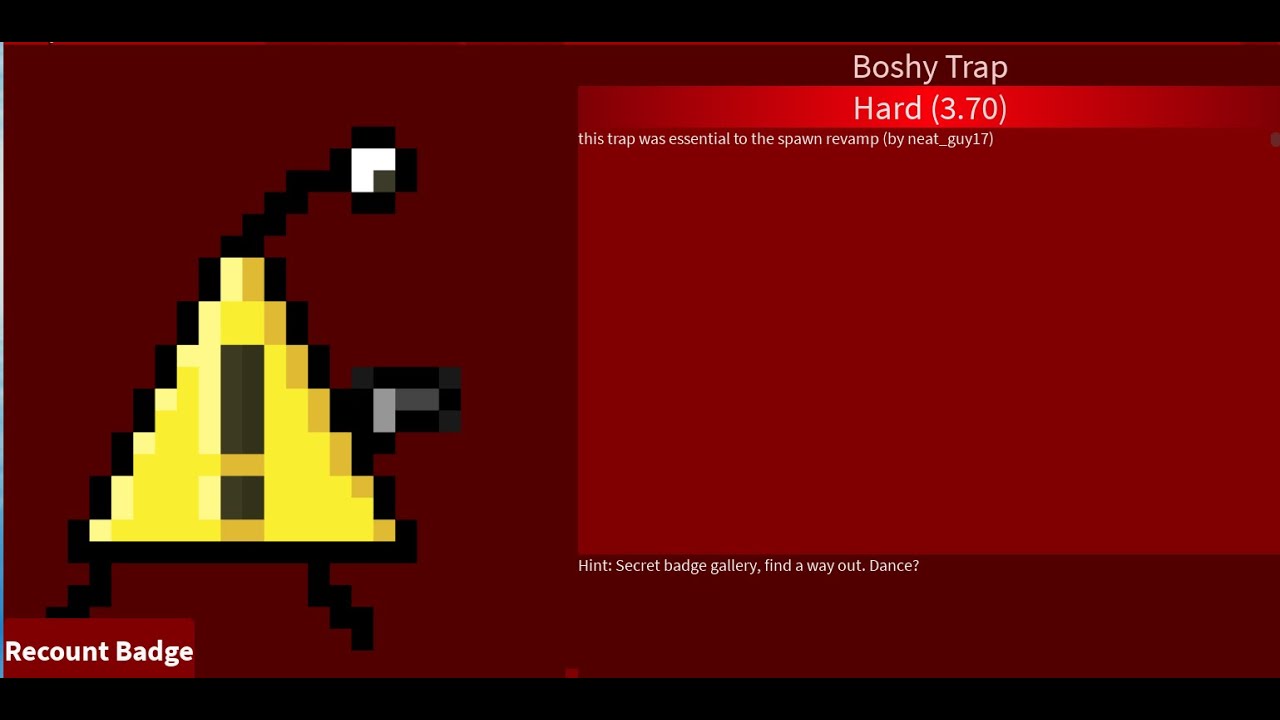How to get Boshy Trap in Find The Traps - YouTube