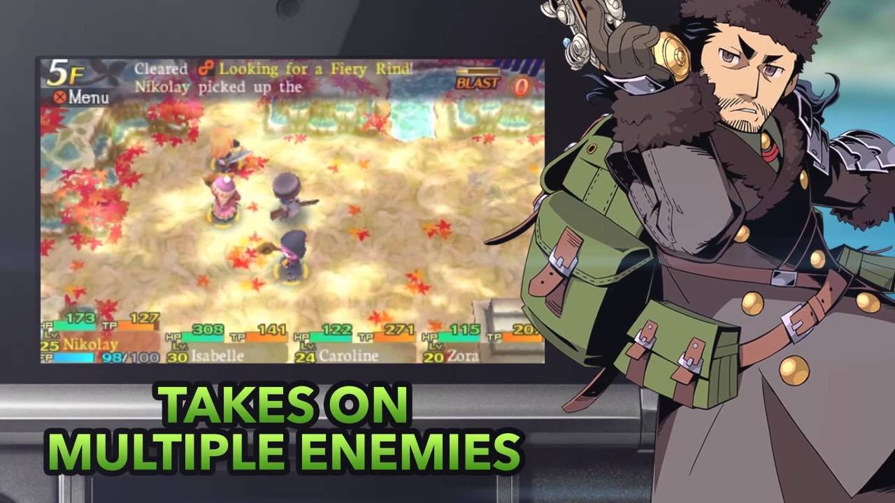 Etrian Mystery Dungeon: Gunner and Mystery Box! - YouTube