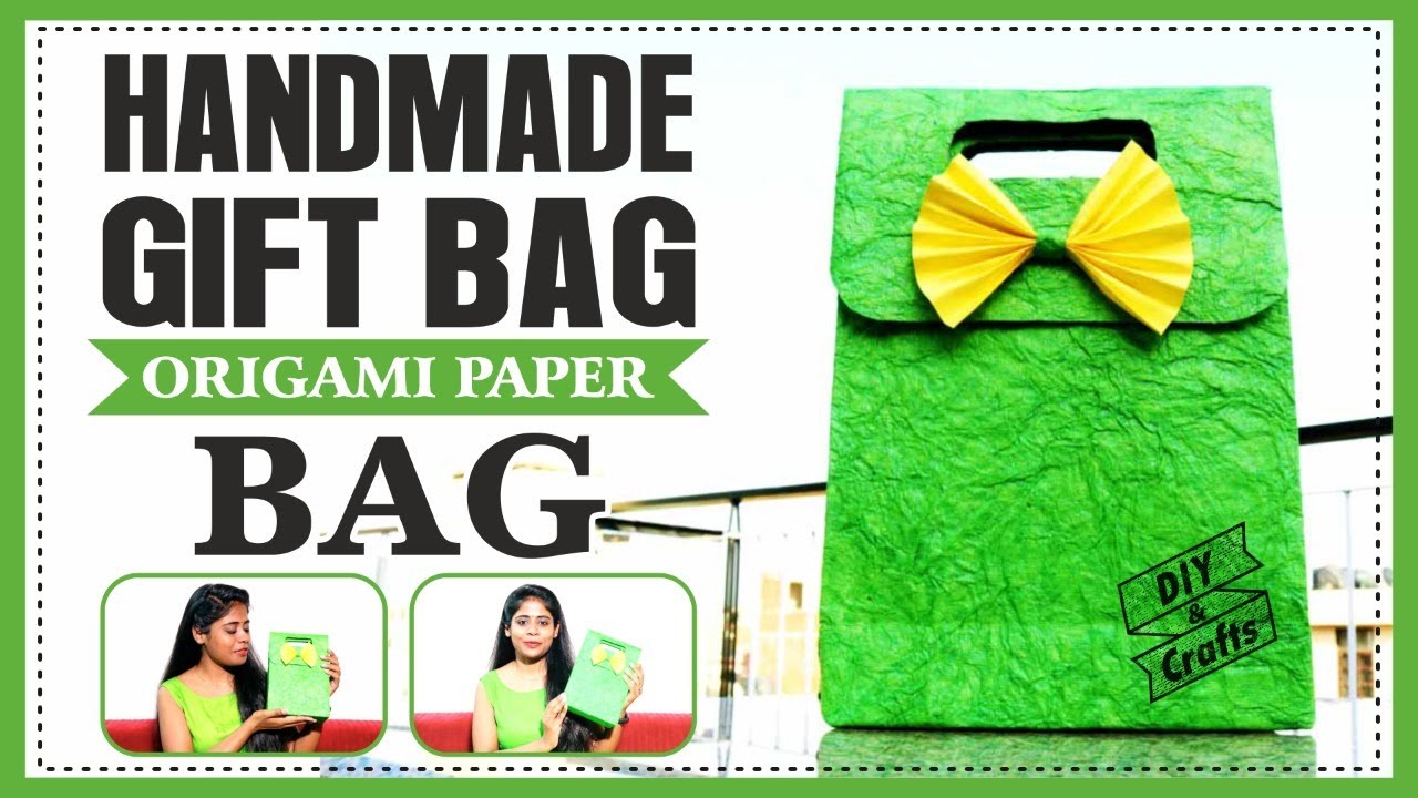DIY - Paper Bag Tutorial #02 | Origami Bag | How To make Step by Step ...