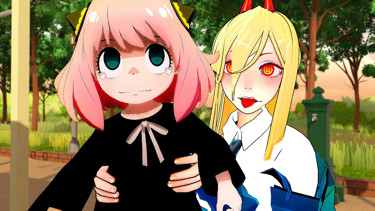 anya forger AJUDA power em busca do seu gato - YouTube