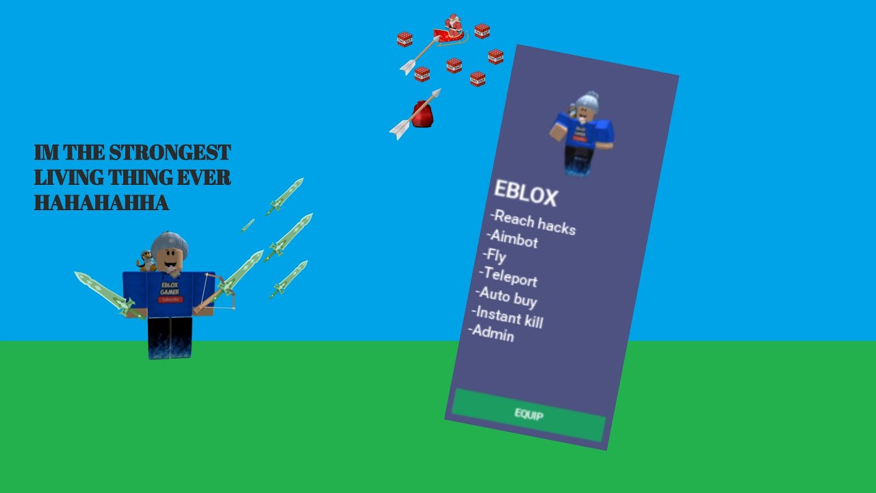 I Used The New Eblox Kit Roblox Bedwars - YouTube