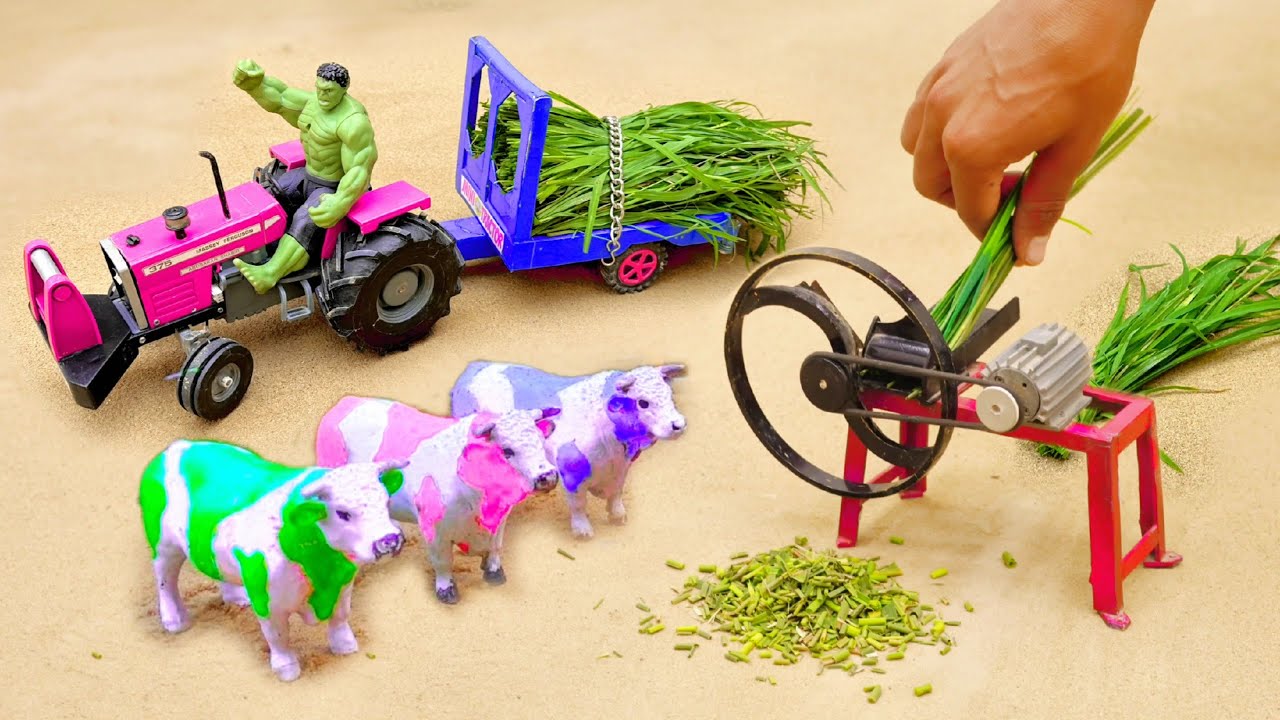 Top most creative Diy mini tractor videos of farm animals , machinery ...