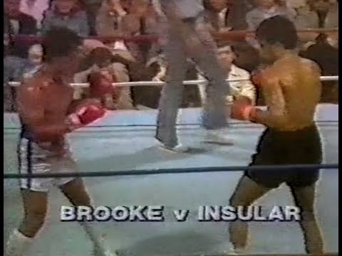 Graeme Brooke vs Joel Insular 27th July 1983 Highlights, interviews ...