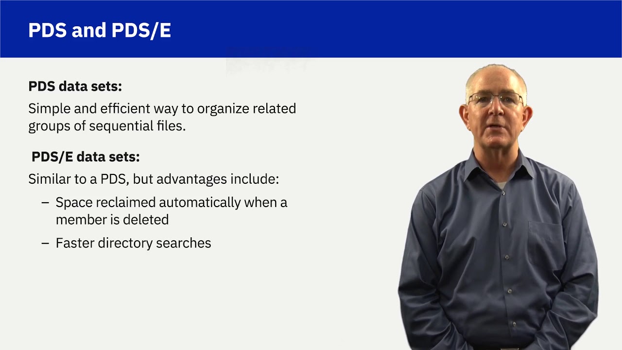 Lecture 13: Partitioned Data Sets (6 mins 22 secs) - YouTube