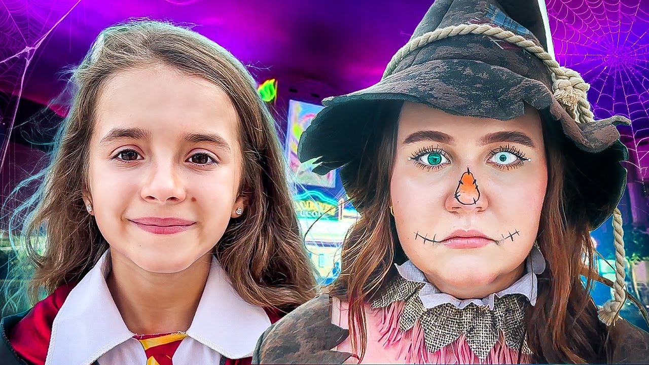 Ruby and Bonnie Trick or Treat fun day - YouTube