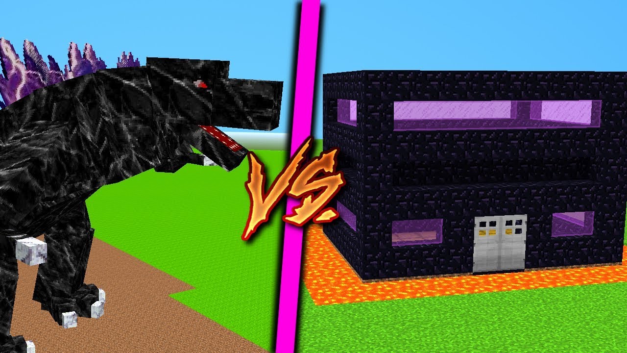 MOBZILLA VS NAJBEZPIECZNIEJSZA BAZA W MINECRAFT! - YouTube