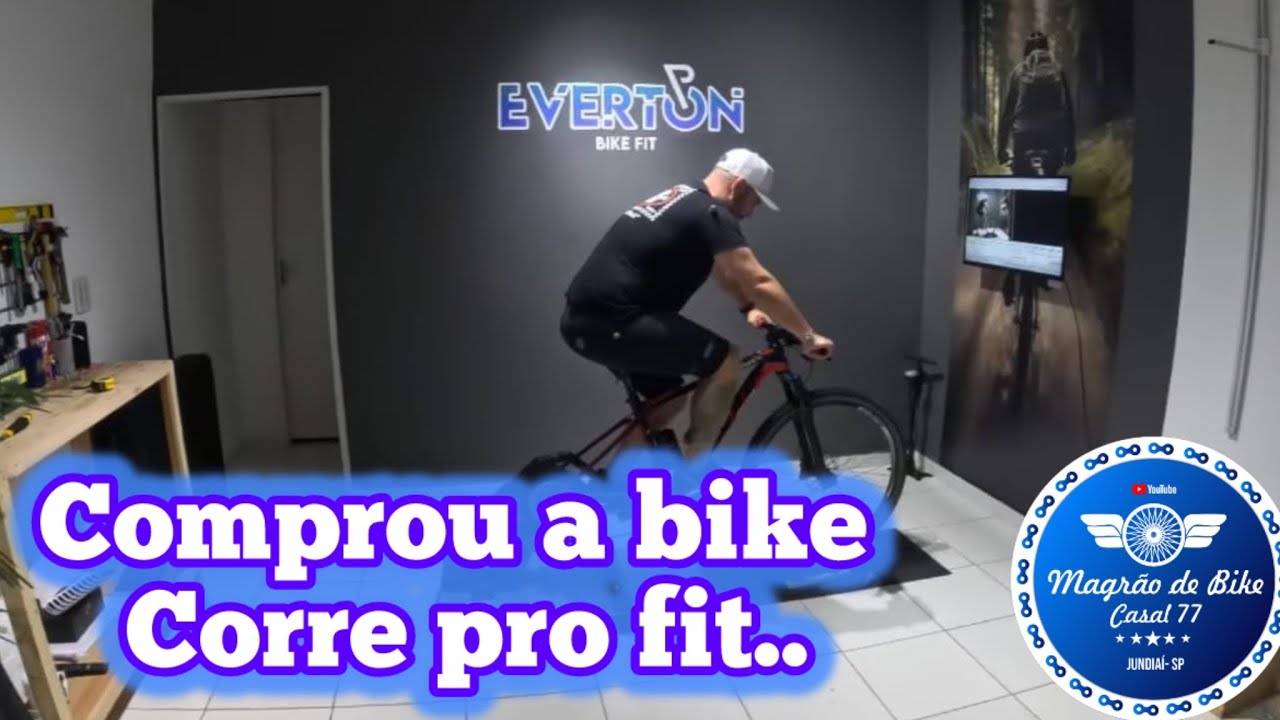 BIKE FIT DA BIKE DO LE EXPLICAÇÃO TOP COMPROU BIKE CORRE FAZER UM BIKE ...