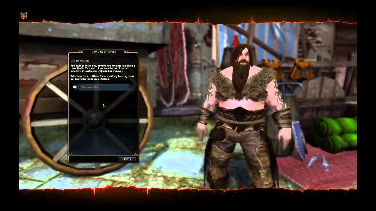 Neverwinter Half Orc Trickster Rogue by MythGameStream - YouTube