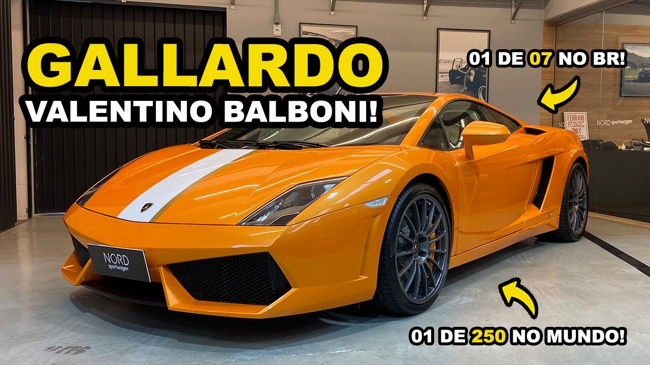 Um versão ESPECIAL da GALLARDO com apenas 250 no MUNDO e feita em ...