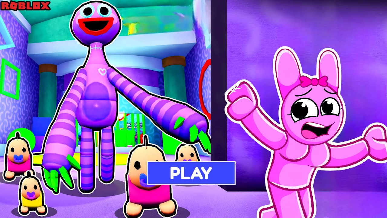NEW! SPRUNKI PINKI ESCAPE MR SMILEY'S DAYCARE! (Obby) ROBLOX - YouTube
