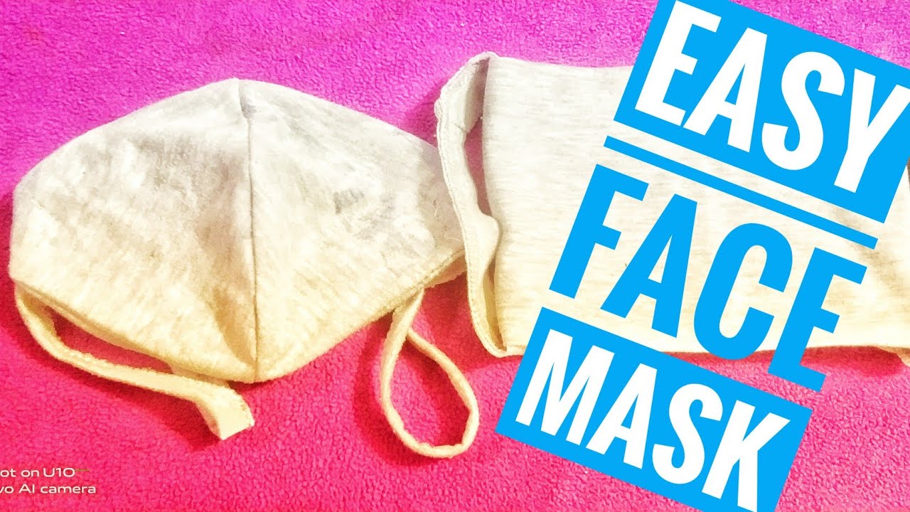 How to make a face mask? - YouTube