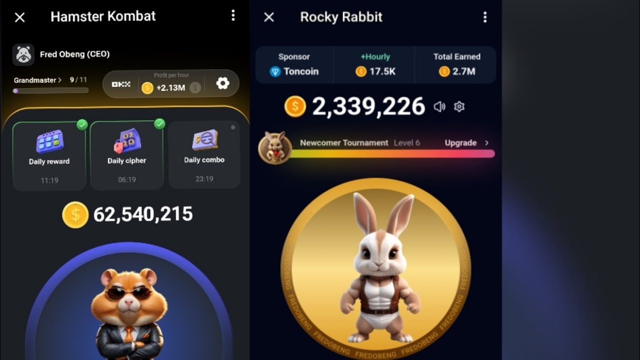 Rocky Rabbit New Crypto Project - YouTube