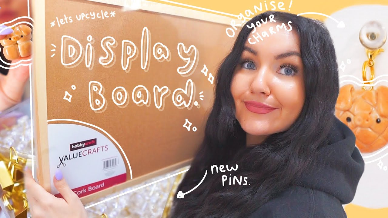 How i organise and display my charms | DIY charm display board - YouTube