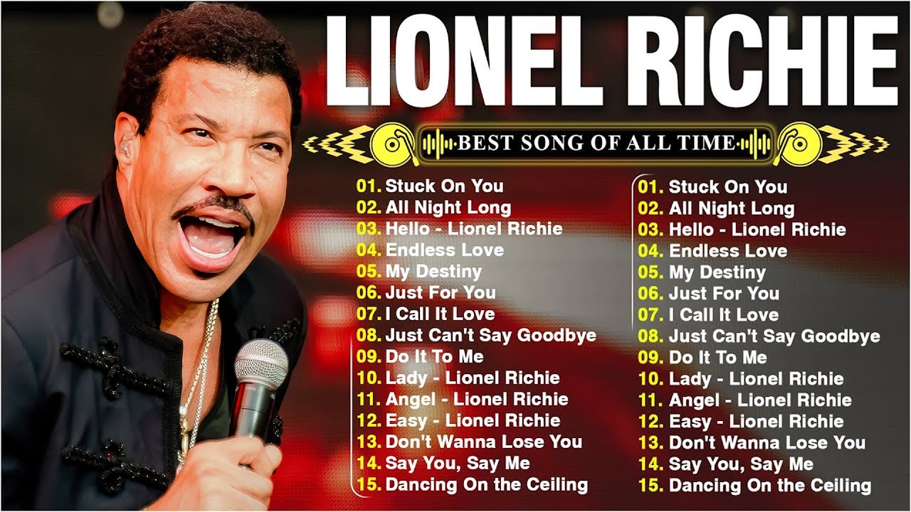 Lionel Richie Greatest Hits Full Album 60s 70s 80s 🎤 Timeless Classics ...