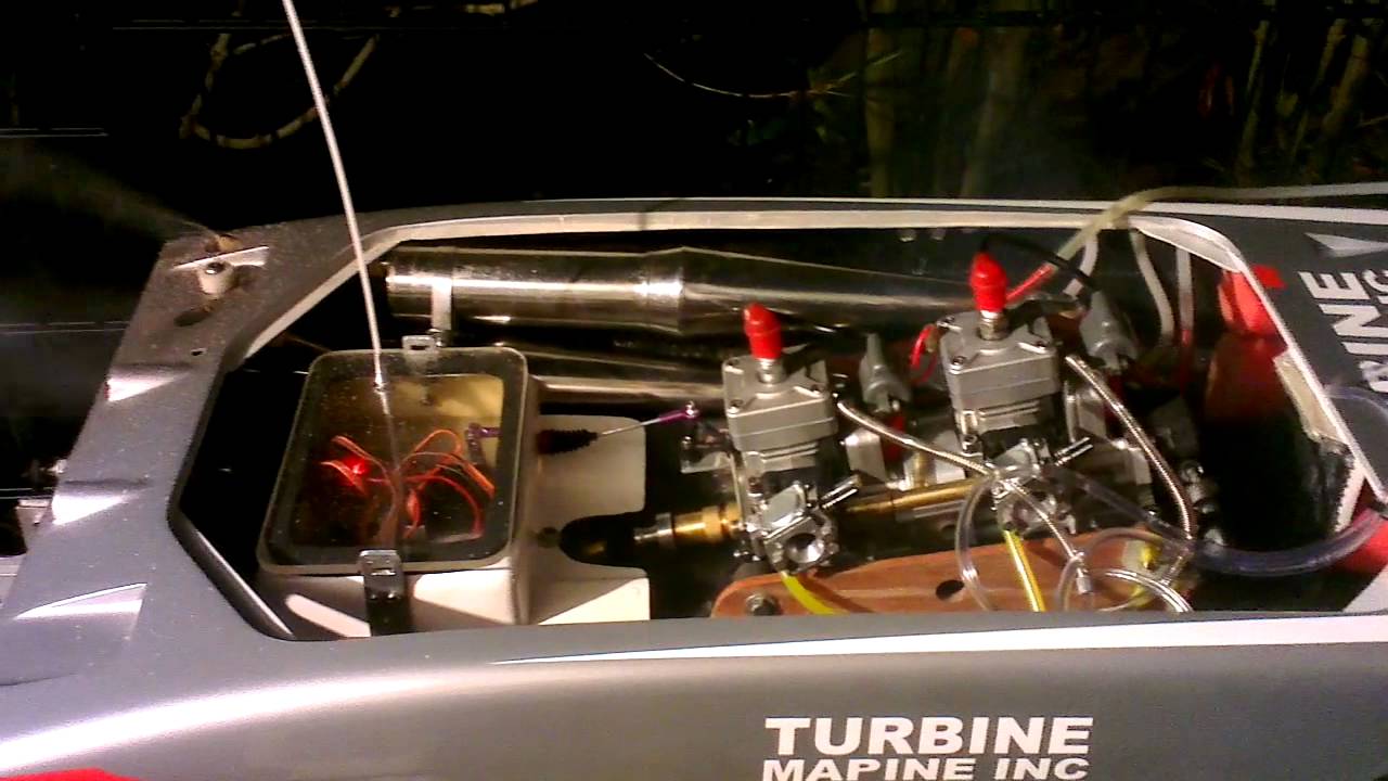 RPB Skater Twin RCMK 254 Evo S first run - YouTube