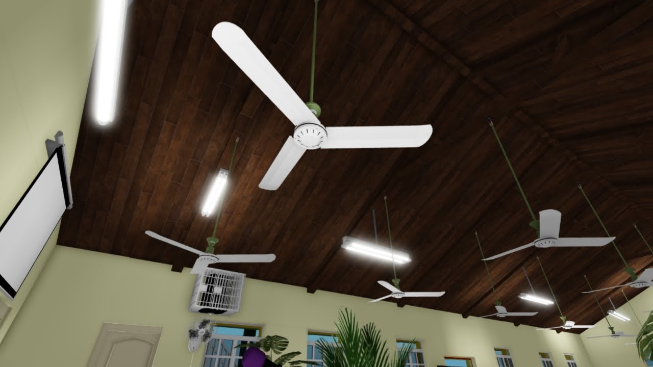 Ceiling Fan Church Roblox - YouTube