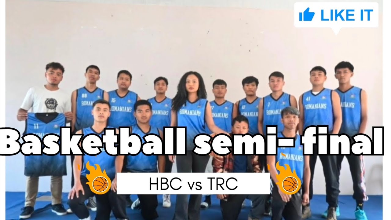 Again one match loss🥲💔 Semi- final Basketball HBC VS TRC🏀🔥 - YouTube