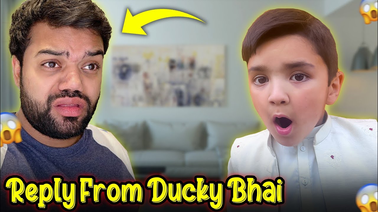 Ducky Bhai Ka Jawab Sun Kar Sab Heraan Reh Gaya 🤭 Response From Ducky ...