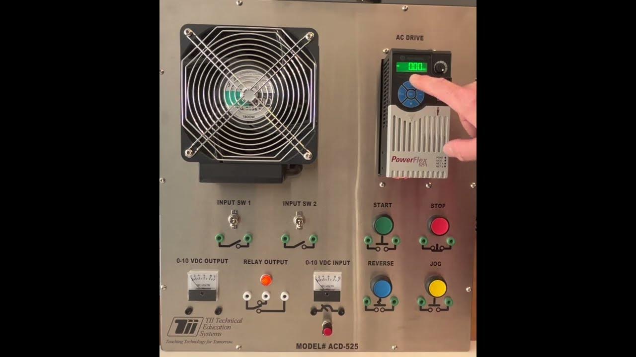 Checking the Digital Input Status on a PowerFlex 525 - YouTube