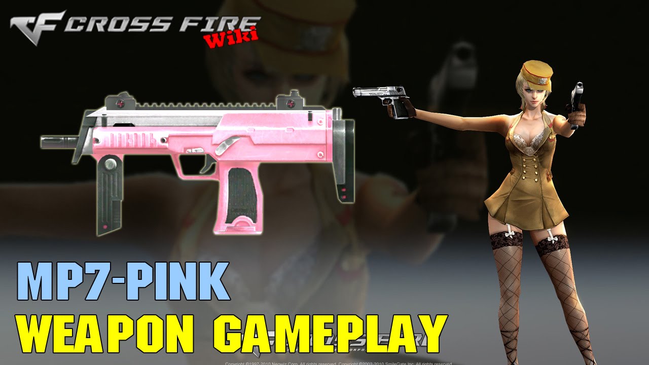 CrossFire - MP7 Pink - Weapon Gameplay - YouTube