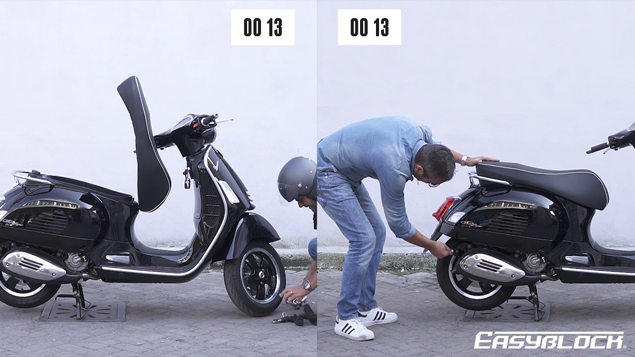 🔐•EASYBLOCK -motorcycle wheel-lock -So QUICK , So EASY•🔐 - YouTube