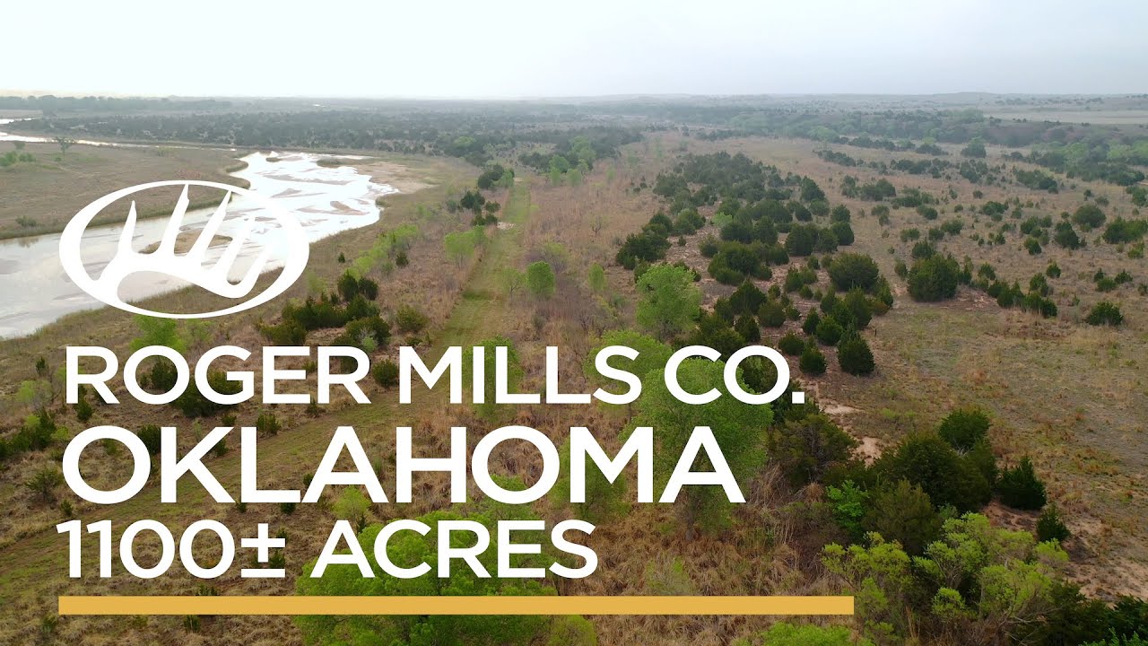 Roger Mills County, OK 1100± Acres - YouTube