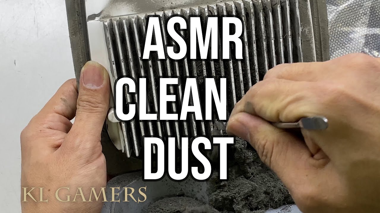 ASMR Clean Dust from Vacuum Cleaner Dust Filter - YouTube
